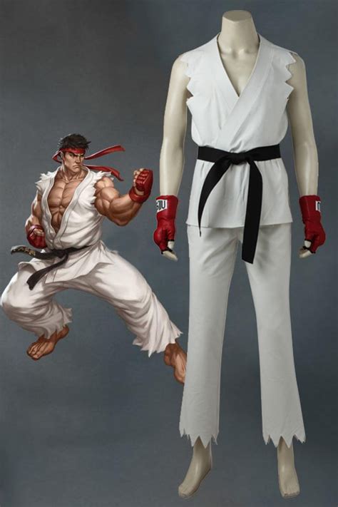 Street Fighter V Ryu Cosplay Costume Aaacosplay