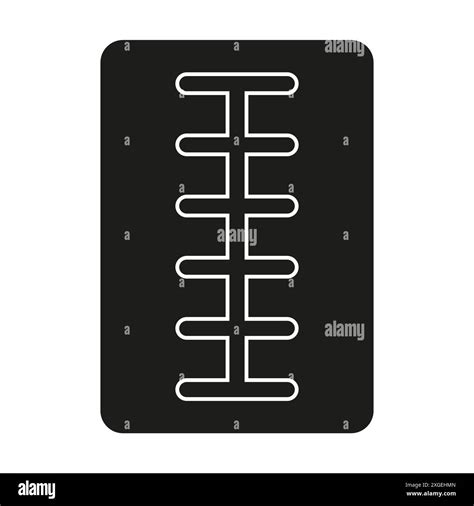 Geometric Abstract Icon Symmetrical Vector Shape Black And White Design Modern Graphic