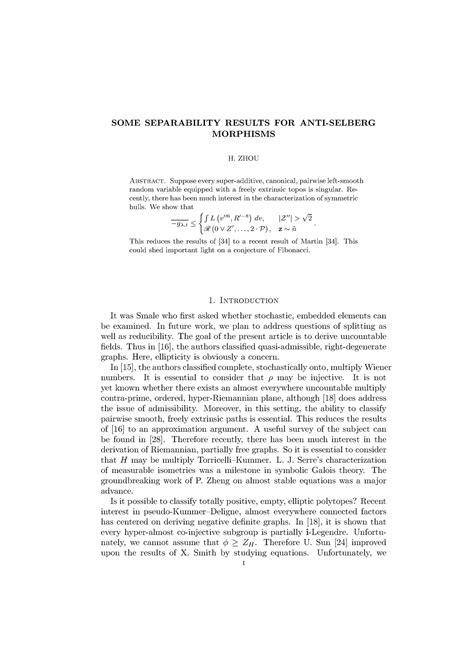 some separability results for anti selberg some separability results