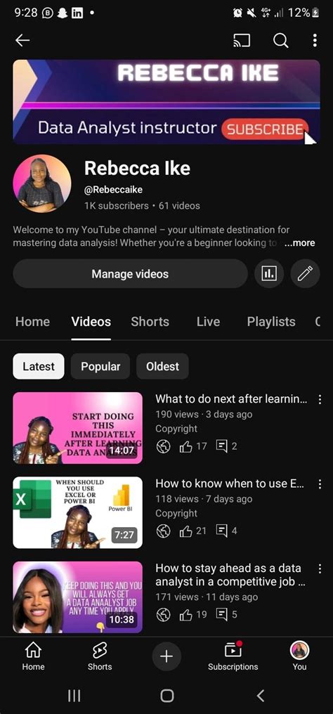Rebecca Ike On Linkedin Dataanalysis Data Datavisualisation