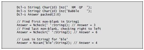 Data Manipulation Operations Using Free Format Part Two Mc Press Online