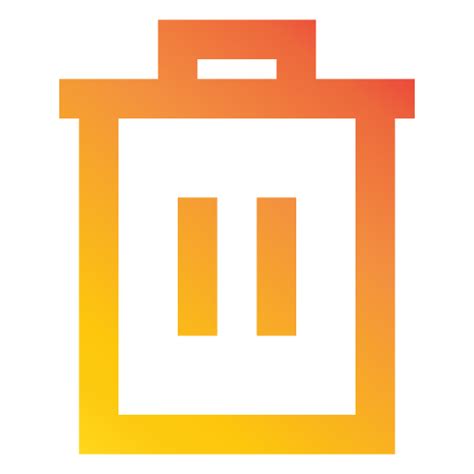 Delete Generic Gradient Icon