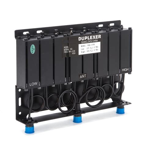 Vhf 100w Duplexer For Radio Repeater With Multiple Stop Band Filters