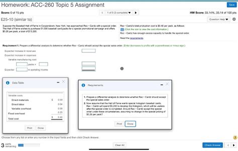 Solved Homework Acc 260 Topic 5 Assignment Save Score 0 Of