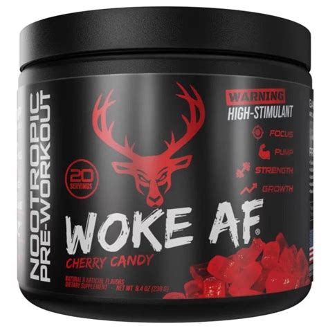 Bucked Up Woke Af High Stimulant Pre Workout Sportsfuel Supplements Nz
