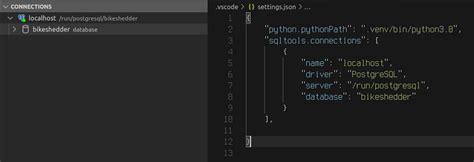 passwordless login for postgresql using `peer` authentication method · issue 667 · mtxr vscode