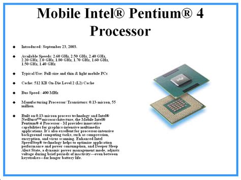 Intels Microprocessor Comprehensive List Of Microprocessors