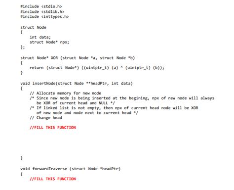 Solved Q3 30 Pts Bitwise Xor Linked List Xor Ll In