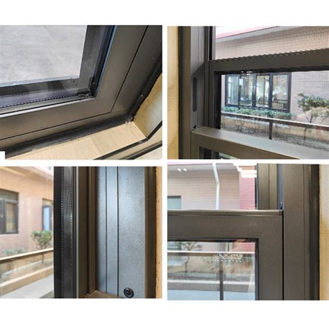 Electric Aluminium Vertical Sliding Panorama Guillotine Window