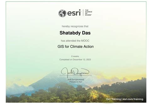 Gis Climateaction Professionaldevelopment Shatabdy Das