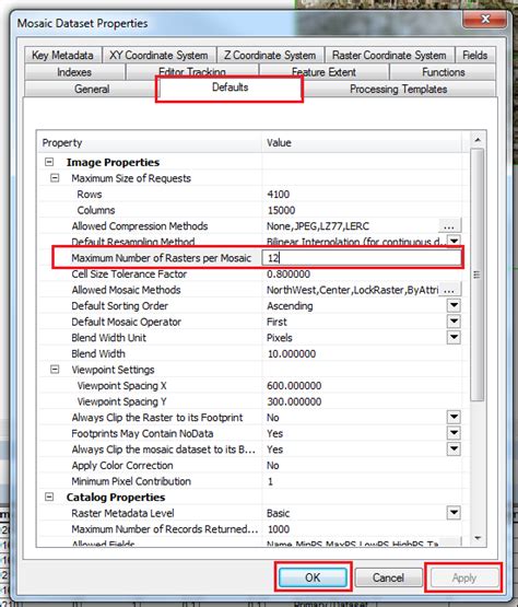 Problem Some Raster Images Created Using The Create Mosaic Dataset Tool Are Not Displayed