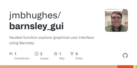 Github Jmbhughesbarnsleygui Iterated Function Explorer Graphical User Interface Using Barnsley