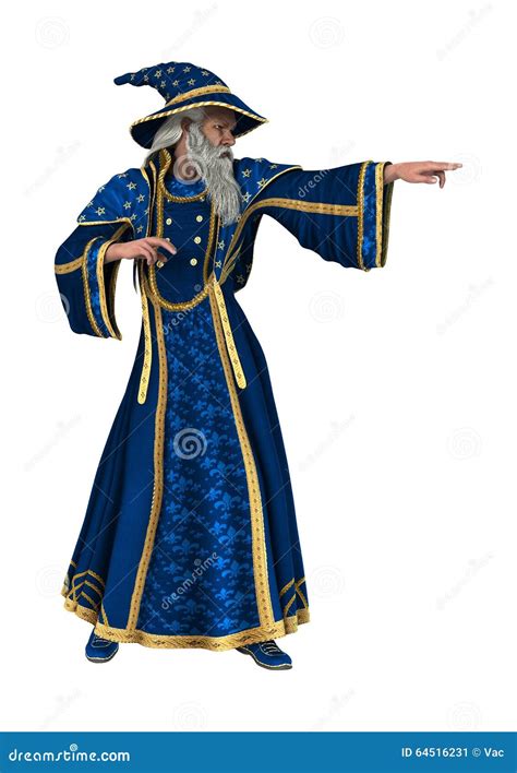 Fantasy Wizard Female With Flames Coming From Her Hands And A Mythical