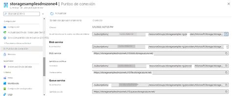 obtención de información de configuración de la cuenta de
