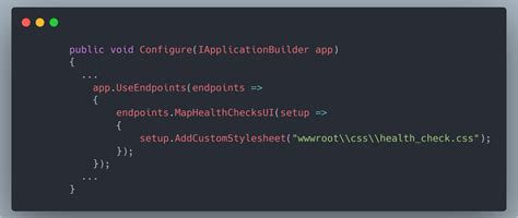 Implement Health Check Middleware On Asp NET Core Web App