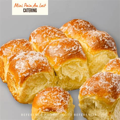 Pain Au Lait Pan Dulce Mini Size Dozen Bonjour French Bakery