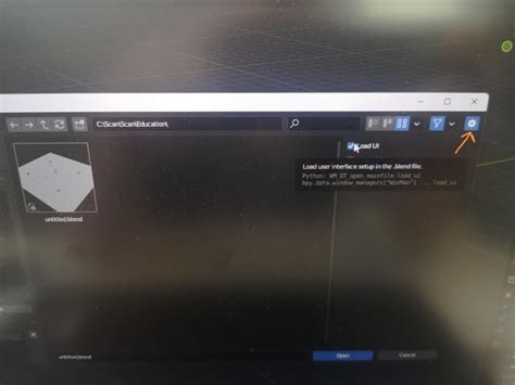 Rendering Tab Does Not Show Scene Rblender