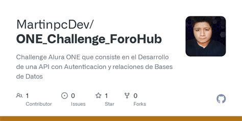 Github Martinpcdevonechallengeforohub Challenge Alura One Que