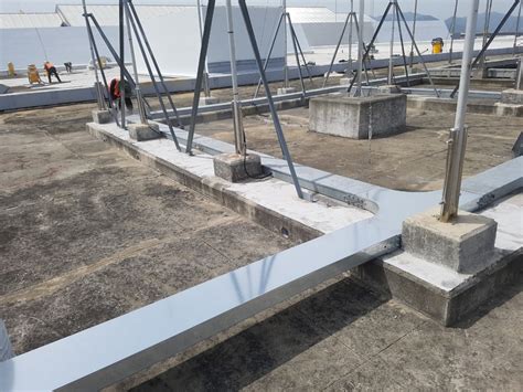 공항옥상 콘크리트 연삭작업 콘크리트 연삭작업 대성하이텍