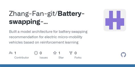 Github Zhang Fan Gitbattery Swapping Recommendation For Electric