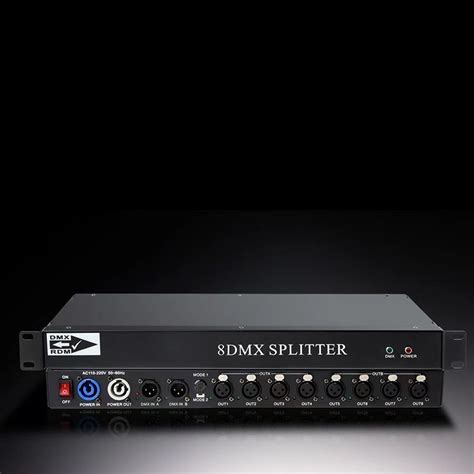 Rdm Dmx 8 Splitter Rdm Dmx 8 Splitter
