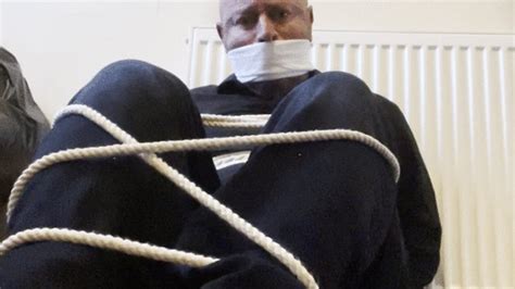 Detective Cleavegagged Held In A Room B Shirt And Trussed Up And Otm Gagged Detective