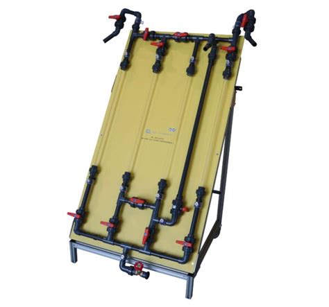 STUDY OF FLOW NETWORKS De Lorenzo Training Didactical Equipment