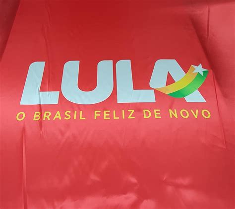 Cetim Bandeira Do Lula Sótecidos Todo Site Em 10x Sem Juros
