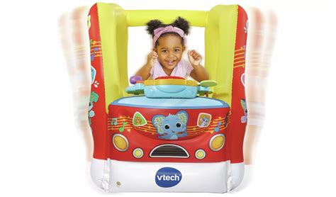 Интерактивна играчка Vtech Надуваема кола с пулт за управление 75 х 90 х 65 см ᐉ ХИТ цена