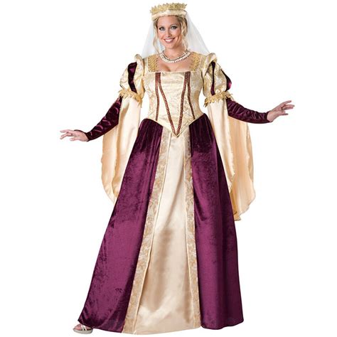 Adult Mediaeval Princess Costume Plus Size Renaissance Dress Myanimec
