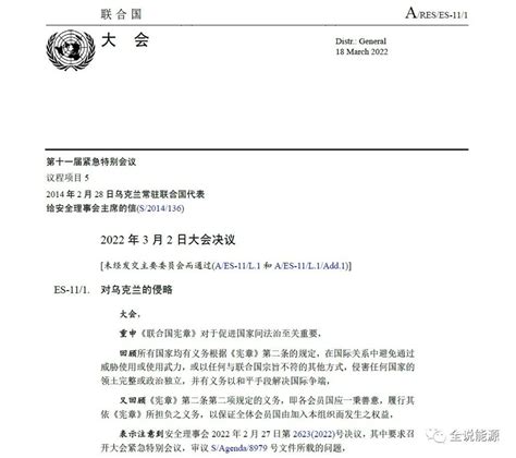 坚定维护以联合国宪章宗旨和原则为基础的国际关系基本准则 华夏能源网