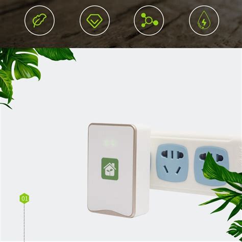 Pluggable Air Purifier Negative Ion Generator Filt Grandado