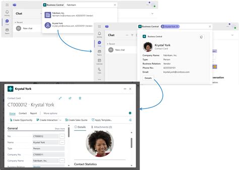 business central and microsoft teams integration overview business