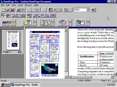 Winworld Omnipage Pro 90