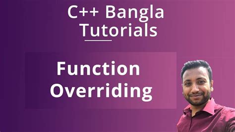C Bangla Tutorials 84 Function Overriding Youtube