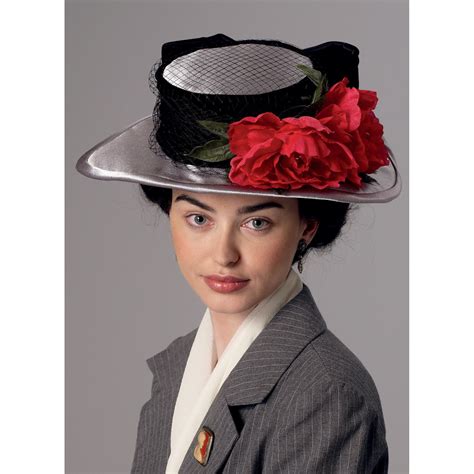 Butterick Sewing Pattern B6397 Misses Vintage Hats In Four Styles