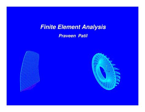 Introduction To Finite Element Analysis Pptx Introduction To Finite Element Analysis Pptx