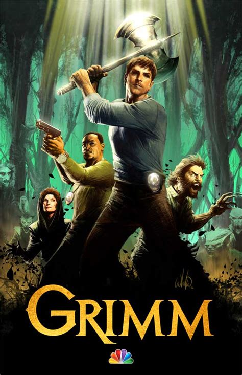 Grimms Season 2 Comic Con Promo Poster The Grimm Profiler