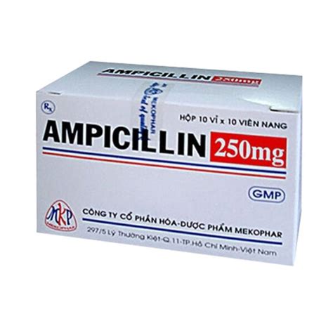 Ampicillin 250mg điều Trị Viêm đường Hô Hấp Trên Viêm Xoang