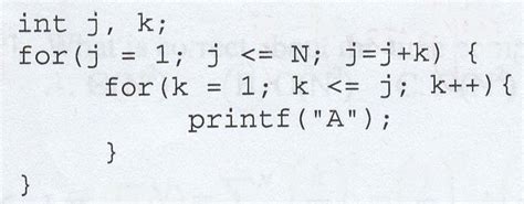 Solved Give The Time Complexity For The Code Below Justify