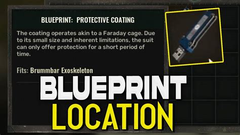 Protective Coating Blueprint Location Guide Fits Brummbar Exoskeleton