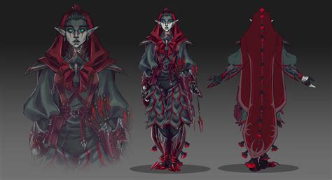 Artstation Fae Assassin Original Character Design