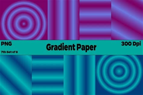 Gradient Papers Set Graphic By Fun Creations · Creative Fabrica