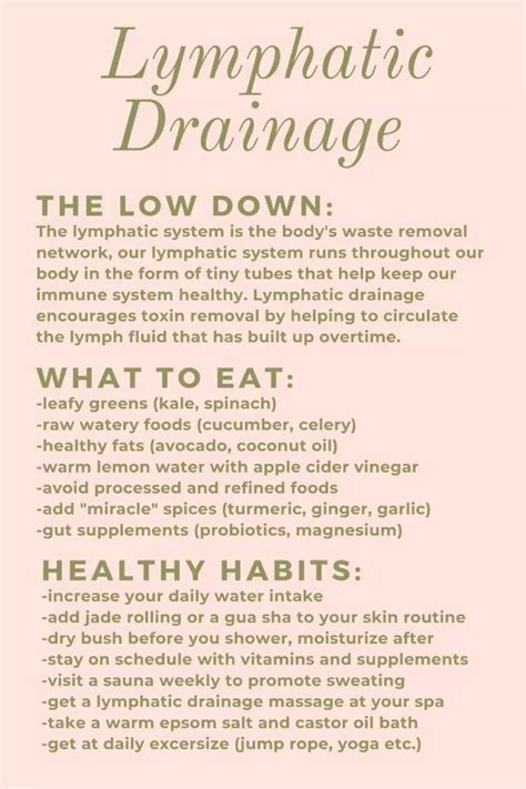 Benefits Of Lymphatic Drainage Massage At Home Artofit