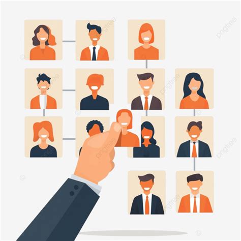 Selecting Job Candidate Composition Character Company Person PNG