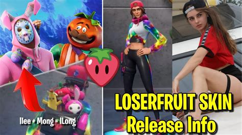 Loserfruit Set Bundle Fortnite Skin Emote And More •gameplay Release