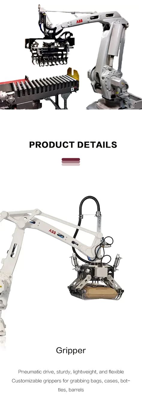 Robot Palletizing System Efficient Bag Handling Solutions