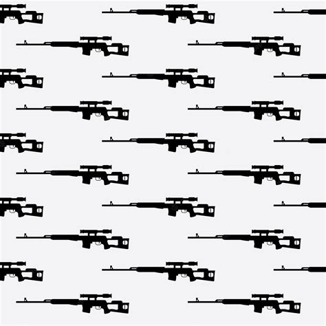 Premium Vector Pattern Silhouette Sniper Icon Premium Vector Pattern Silhouette Sniper Icon