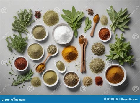 Adaptogen Herb And Spice Food Selection Stock Illustration Illustration Of Organic Medicine