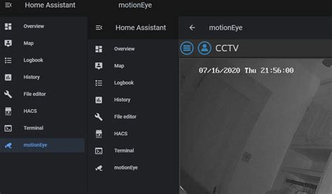 Home Assistant Community Add On Motioneye Home Assistant Os Home